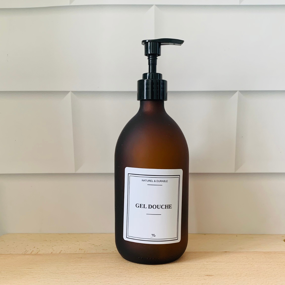 Flacon en verre - Gel Douche – Léfé